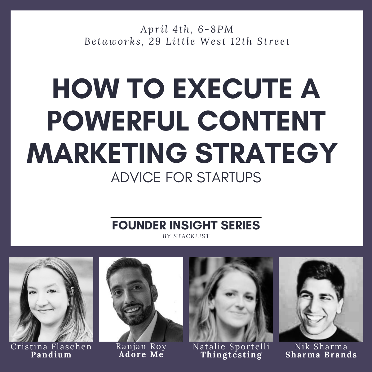 How to Execute a Powerful Content Marketing Strategy: Advice for Startups with Stacklist